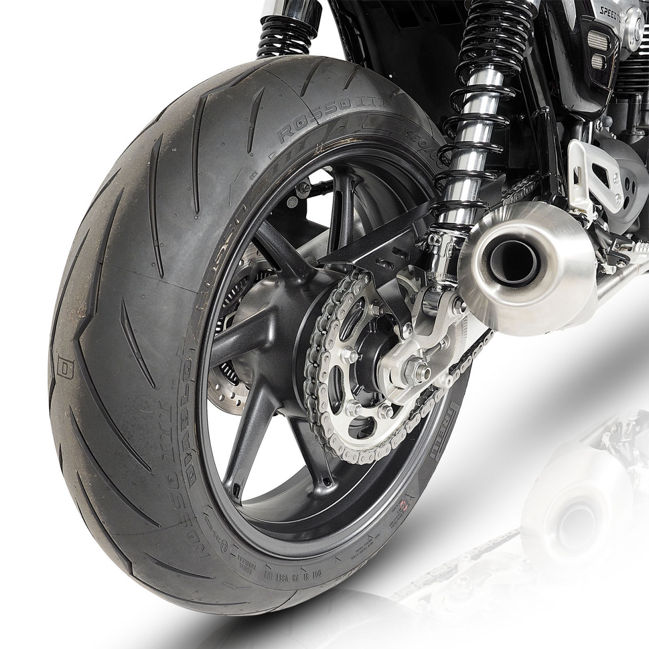 Aluminium chain guard Triumph Bonneville T100 / T120, Bobber ...