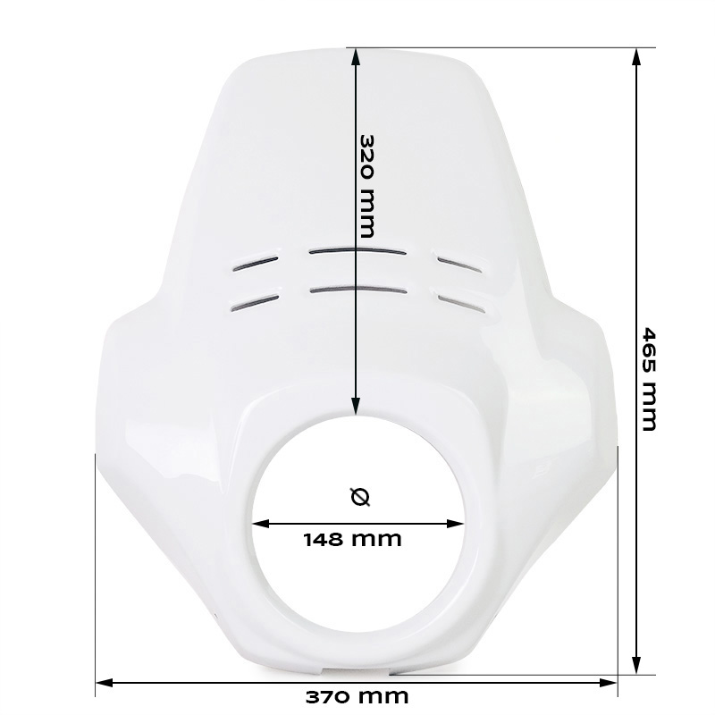 Fenouil retro headlight fairing for BMW R12 G/S | Unit Garage