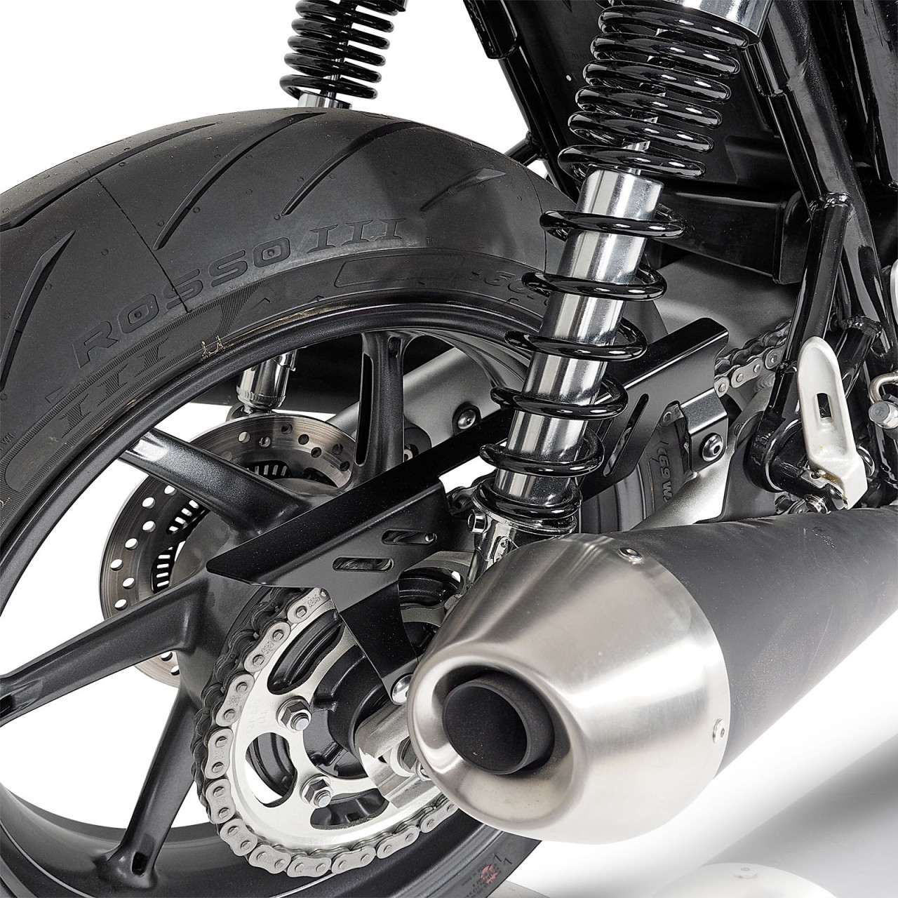 Aluminium chain guard Triumph Bonneville T100 / T120, Bobber ...