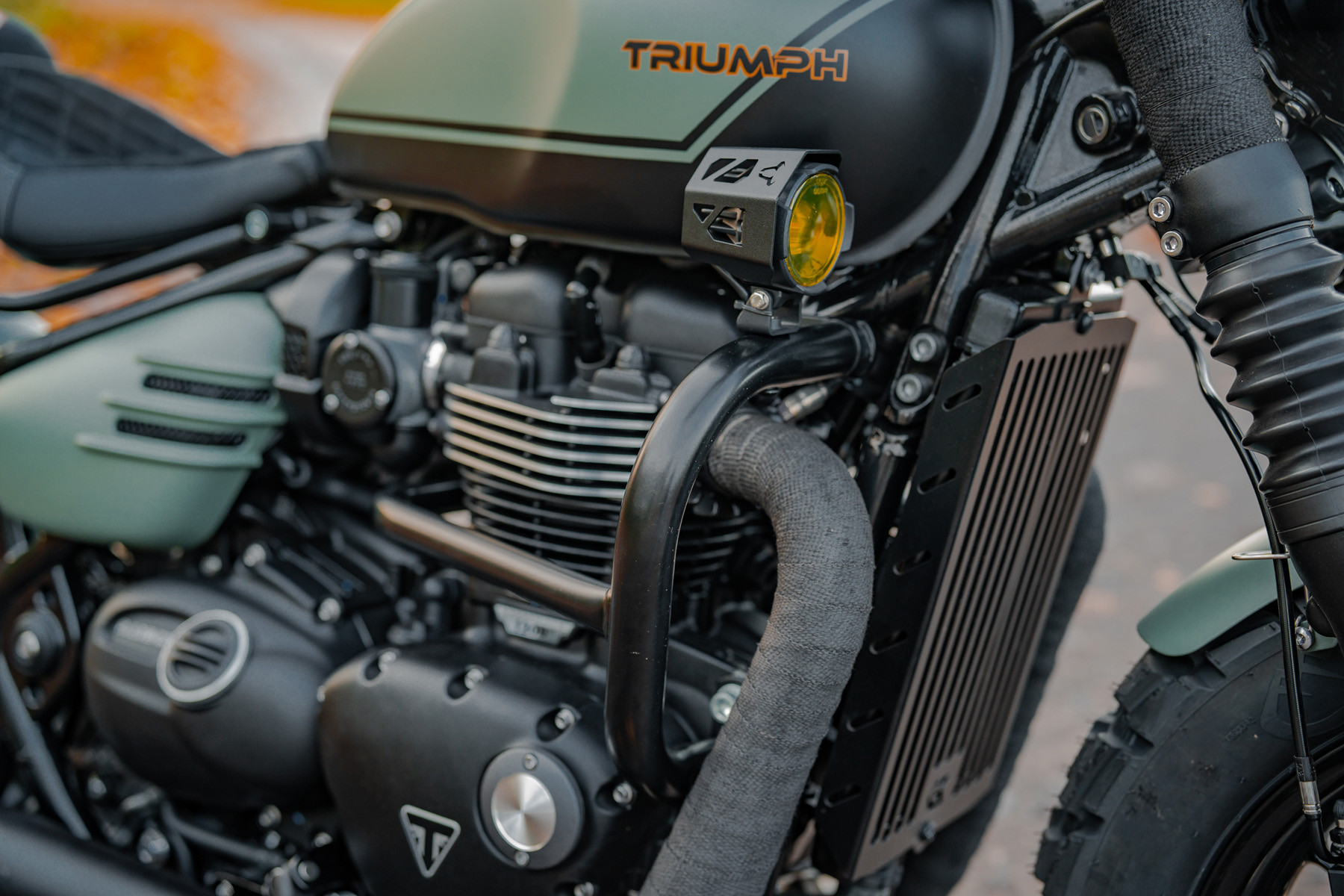 Crash bar Heavy Duty for Triumph Bonneville, Thruxton, Speed Twin ...