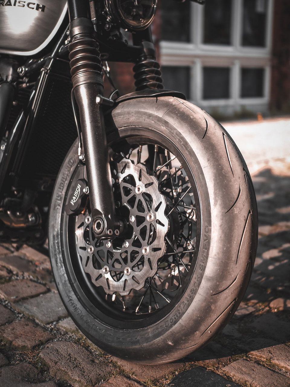 Wave front brake disc aluminium / LC