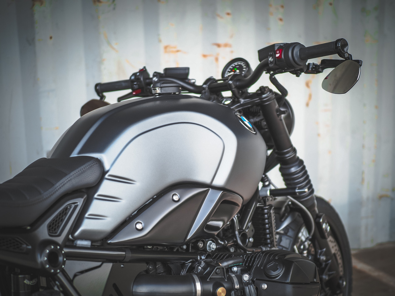 Short Intake Kit BMW R nineT Carbon | KRT Framework Air Intake Cover