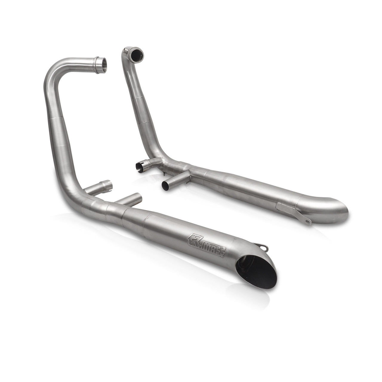 Side pipe exhaust system