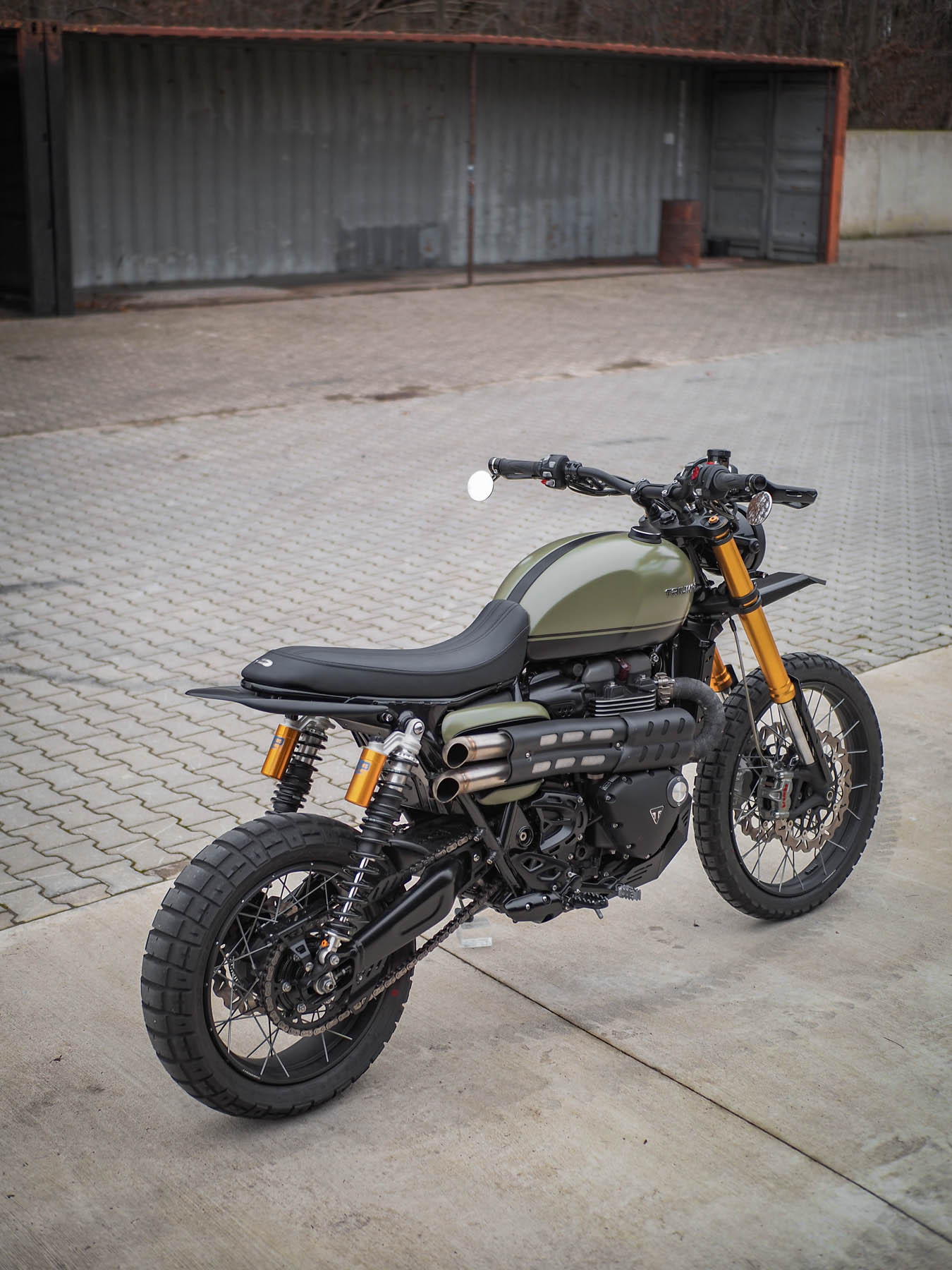 MX rear fender | Black matt | CB12865.2
