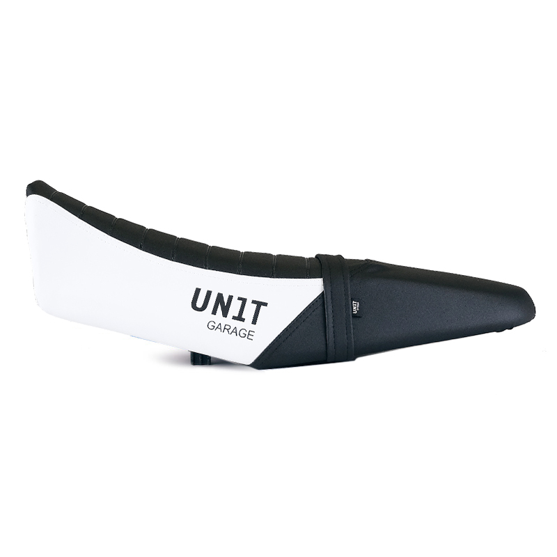 BMW R12 G/S comfort seat cover - leather & retro colours