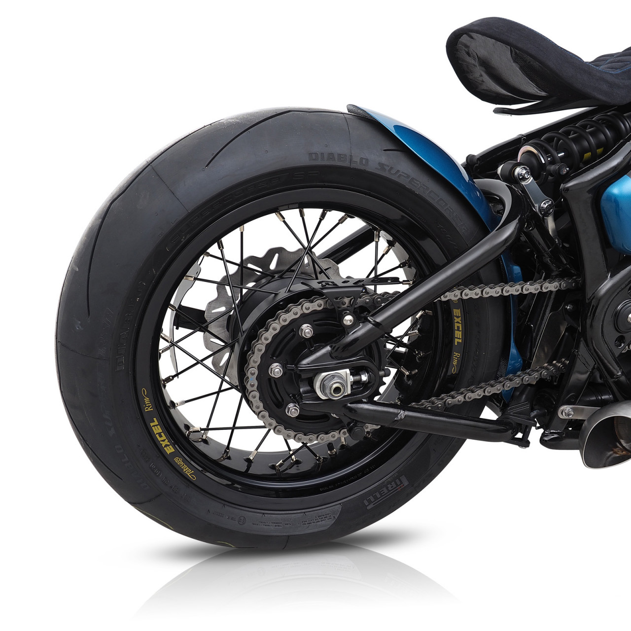 Aluminium chain guard short * Triumph Bonneville T100 / T120, Bobber ...